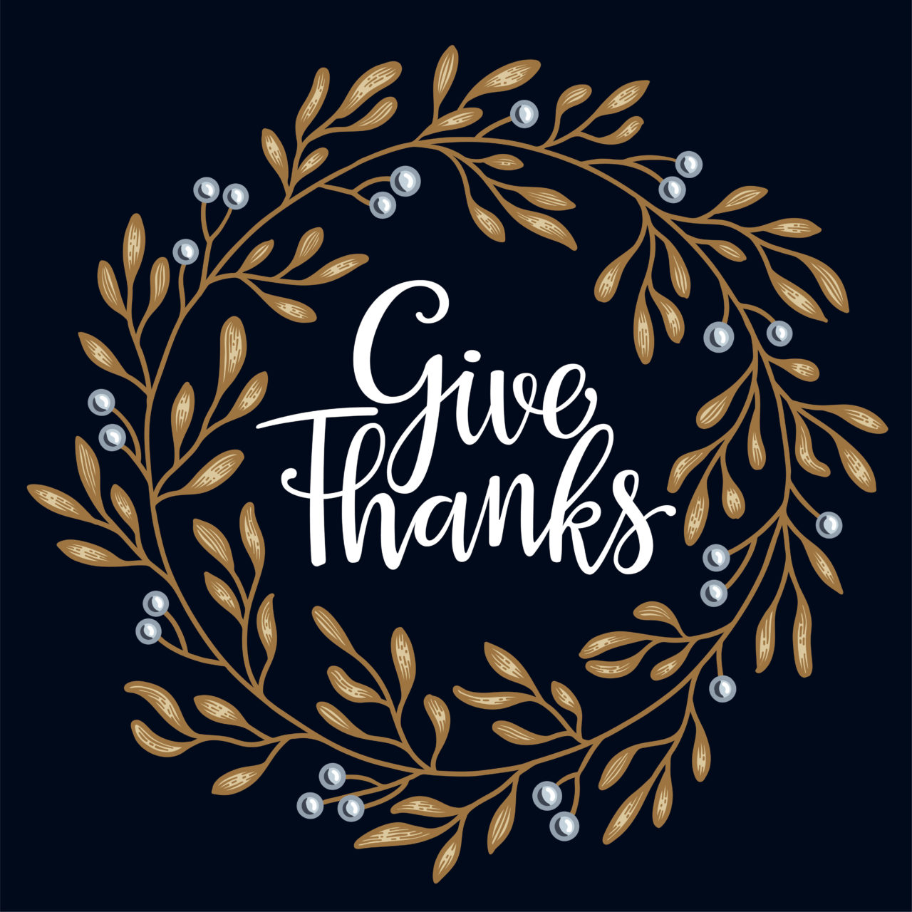Give thanks season hand drawn vector illustration. - United Methodist ...